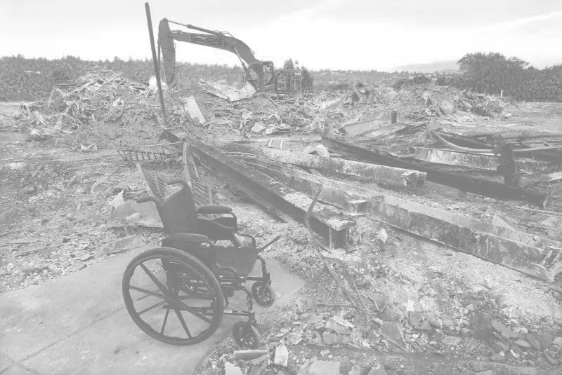 Centro para personas mayores de Villa-Capri-Santa-Rosa-Fuego-bw | EHSD