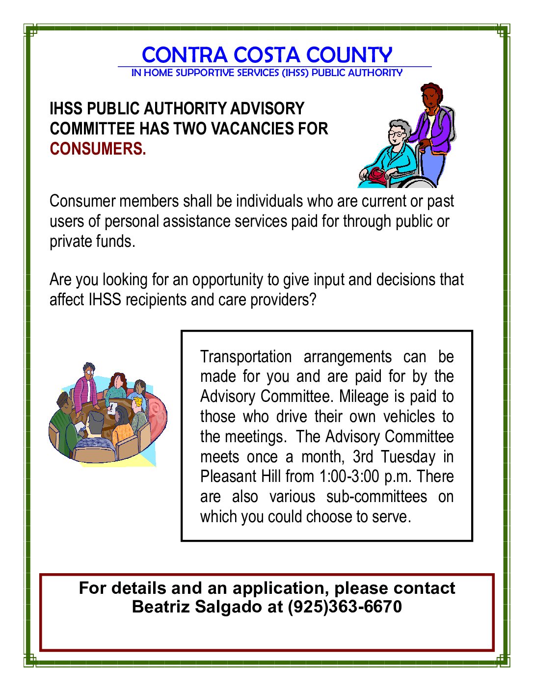 01.20 Folleto de reclutamiento de miembros del AC | EHSD