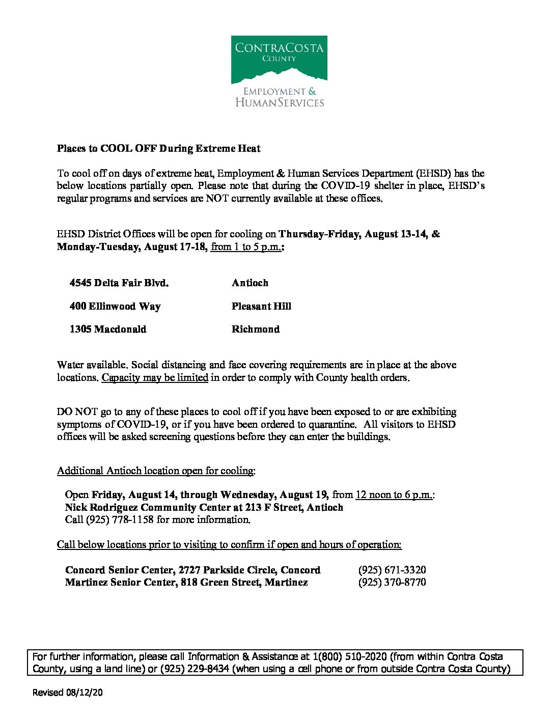 EHSD_Places_to_Cool_8.12.20 | EHSD