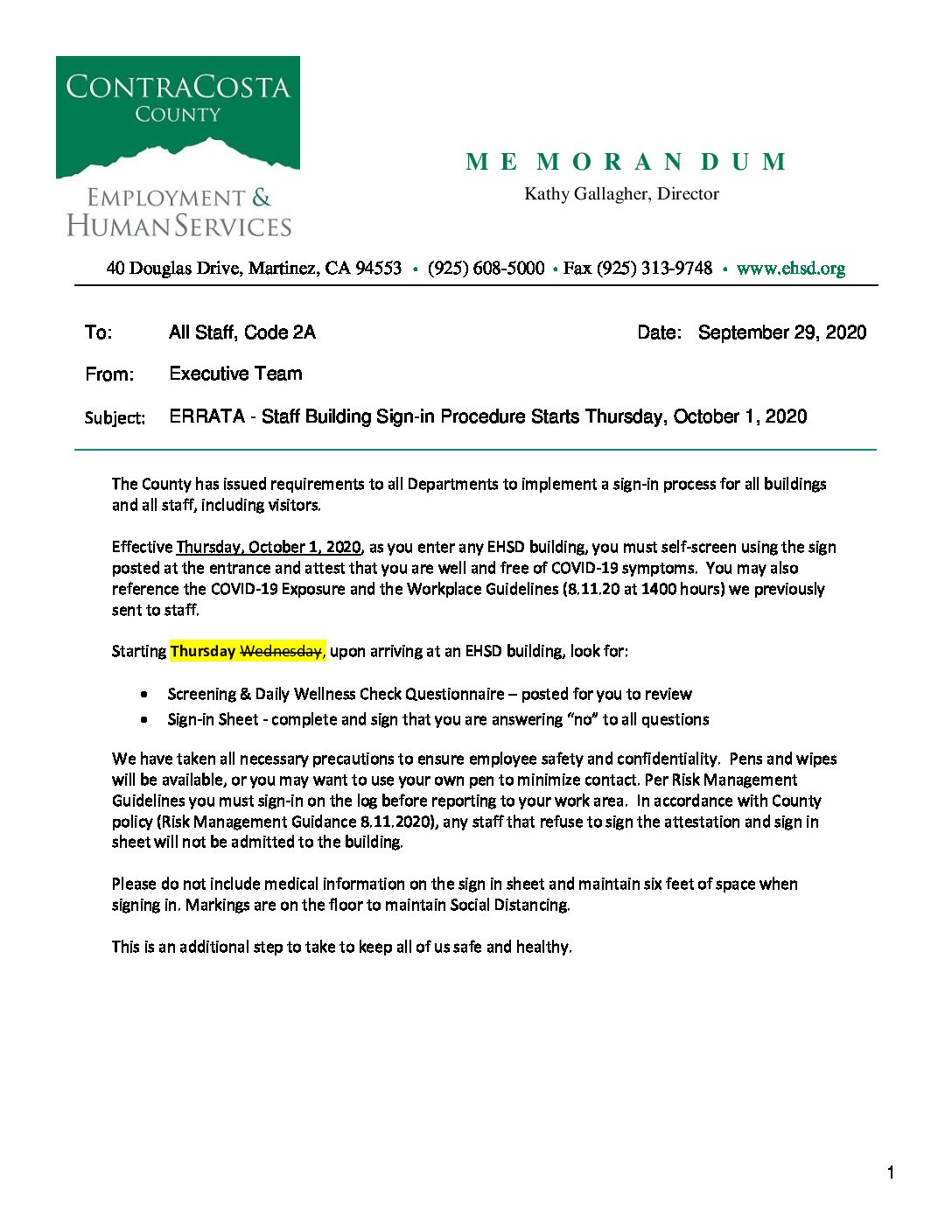 All_Staff_Memo_-_New_Screening-Sign-in_Procedure_Updated_9.28.2020_ERRATA.docx |环境卫生安全署