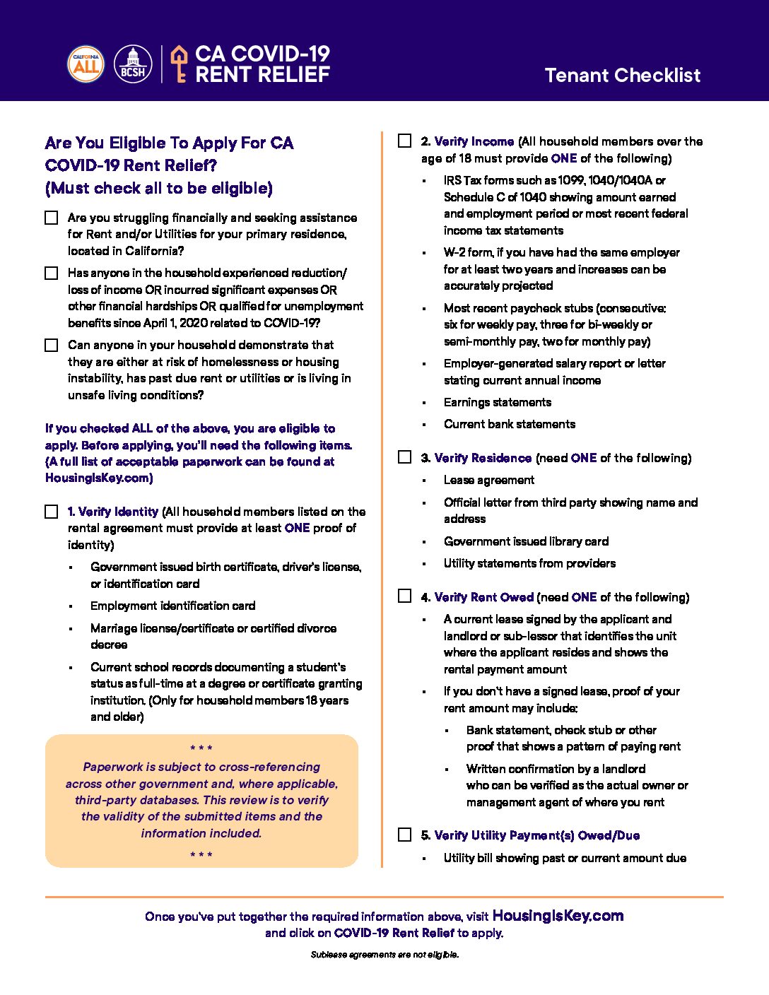 CA_COVID-19_Tenant_Checklist_ENGLISH | EHSD