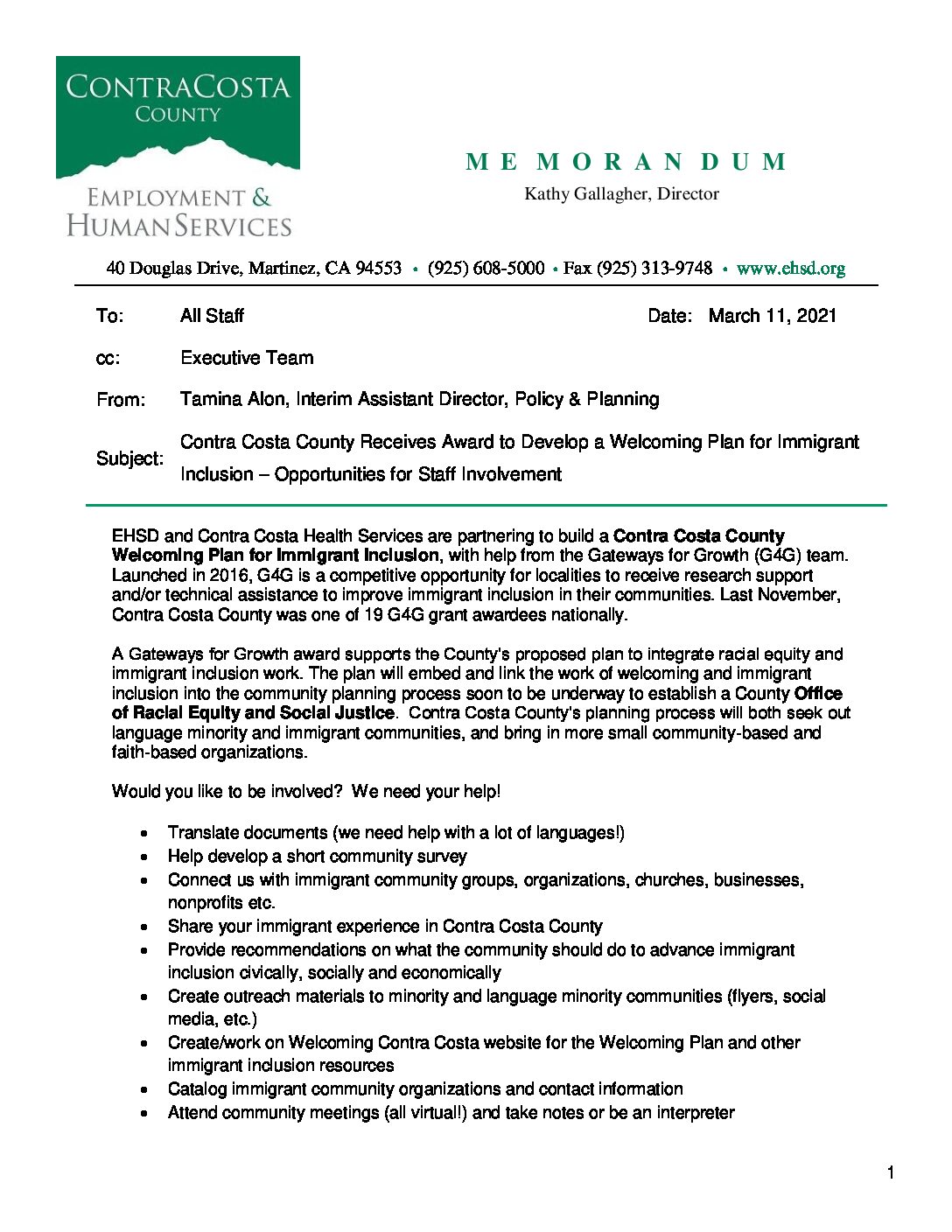 Solicitud de voluntariado G4G – ESTRELLAS | EHSD