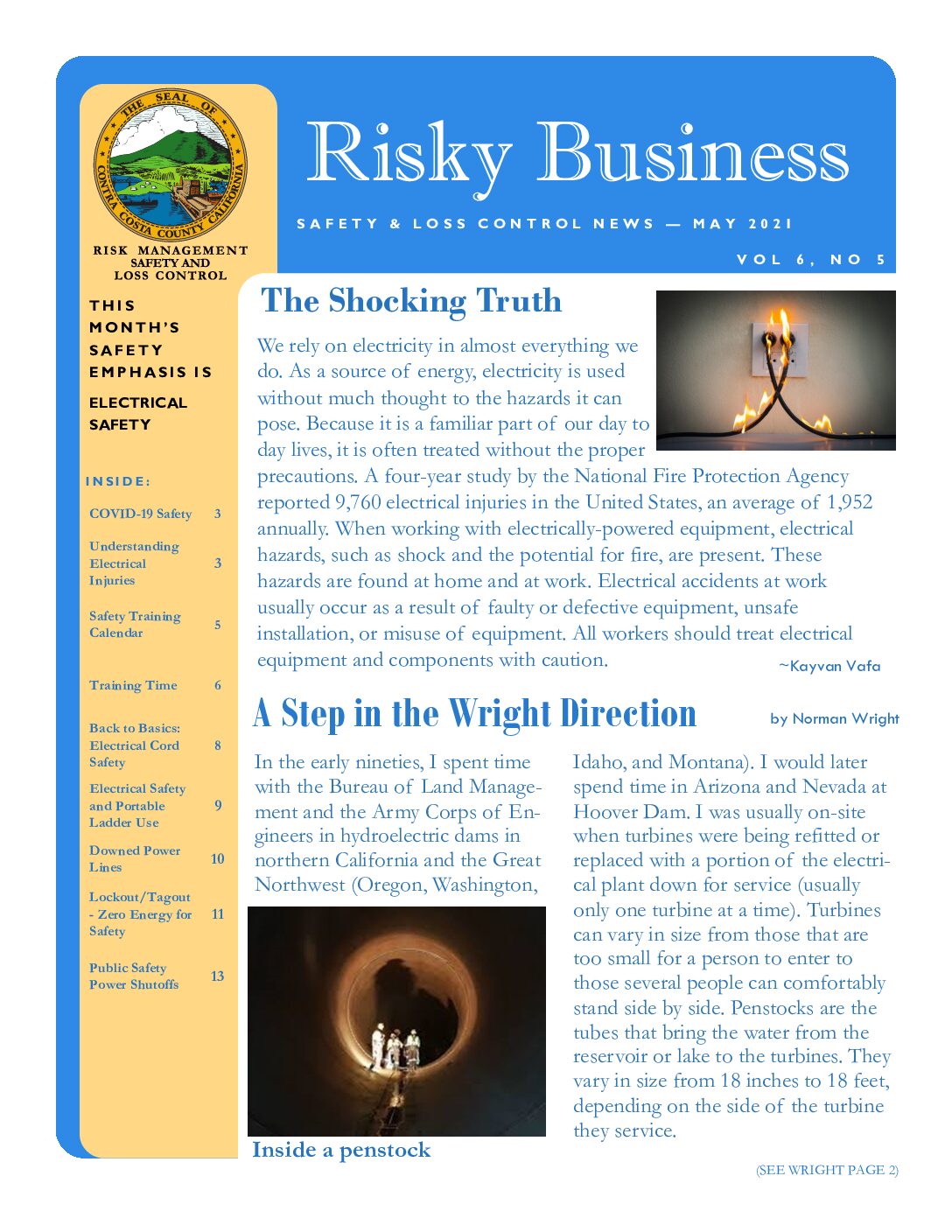 Boletín de Mayo Negocios Arriesgados-Seguridad Eléctrica-20210506 | EHSD