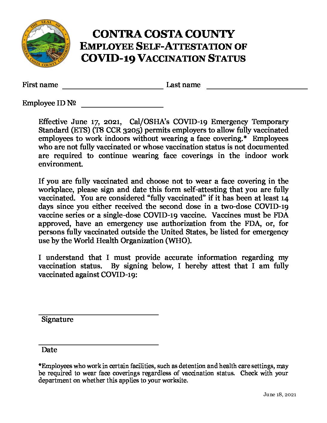 Selbstbescheinigung_Formular_20210618 | EHSD