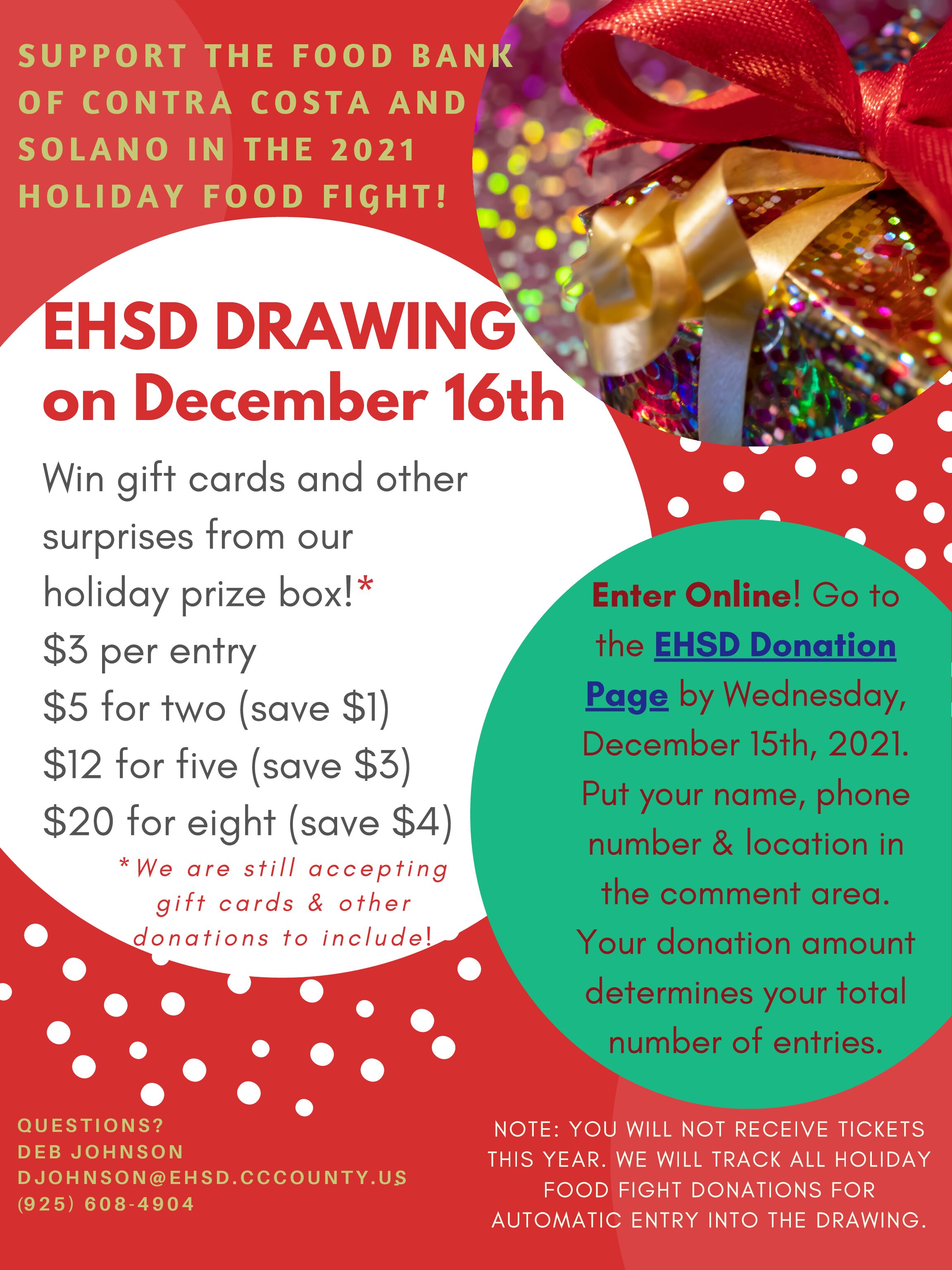 Dibujo navideño de EHSD 2021_flyer | EHSD