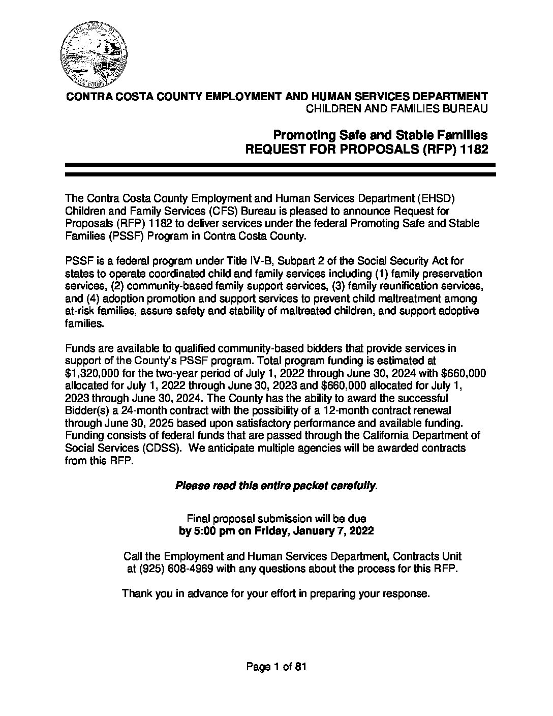 RFP 1182 PSSF final.docx | EHSD