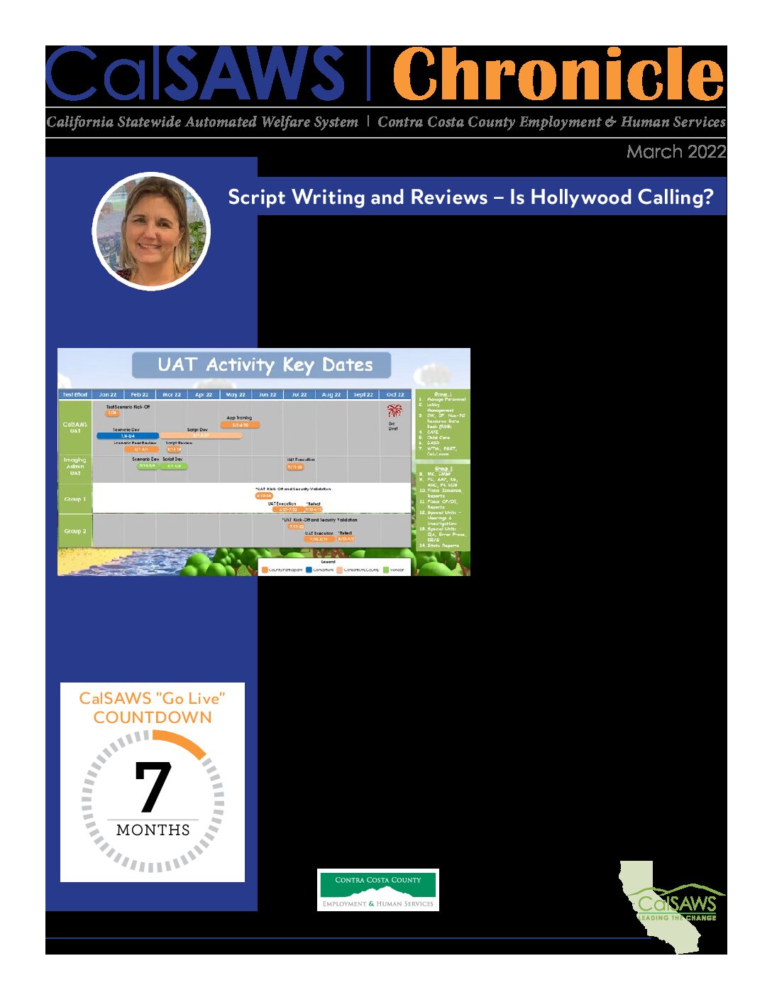 CalSAWS Chronicle_مارس 2022 | EHSD