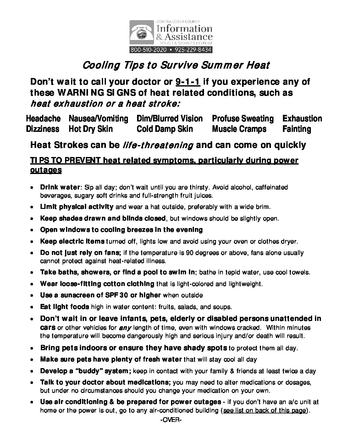 Consejo Centros de Refrigeración Mayo 2022 | EHSD