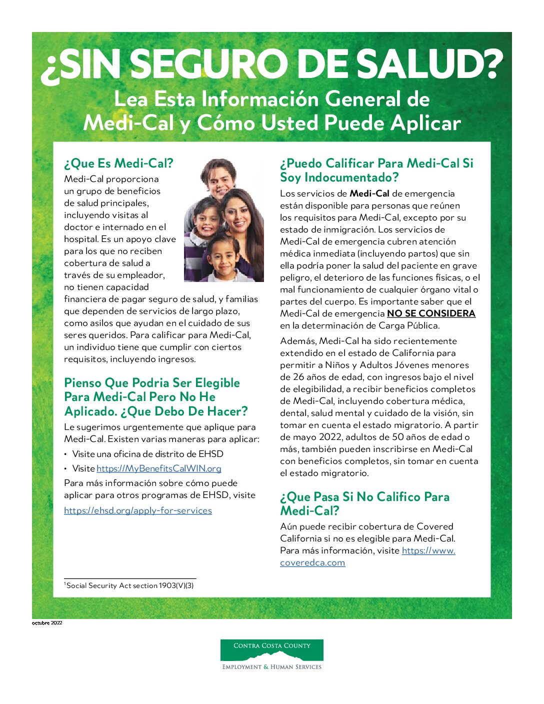 الوصول غير المؤمن عليه إلى MediCal_Spanish_Update10-22 Elect_Final | EHSD