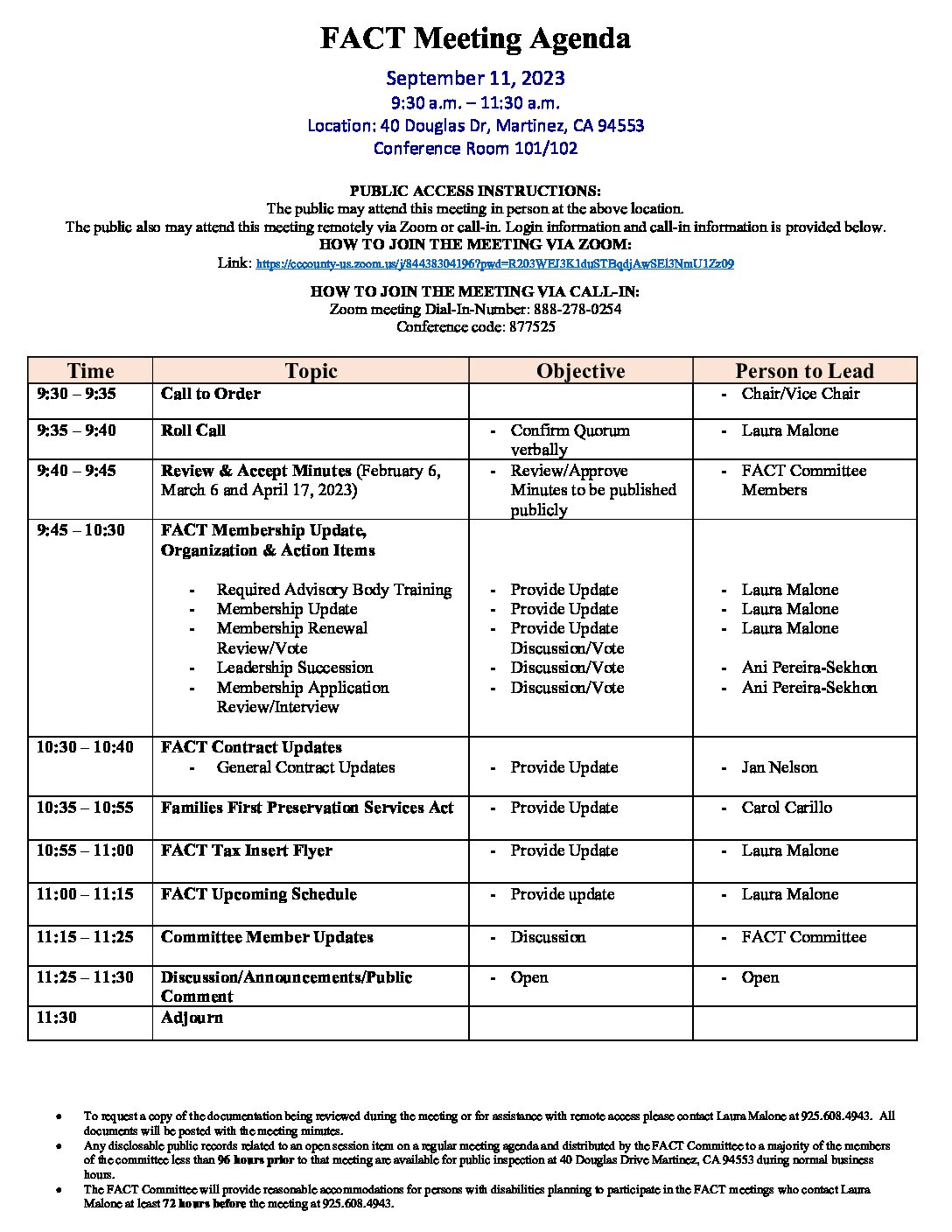 FAIT Ordre du jour 09.11.23 FINAL | EHSD